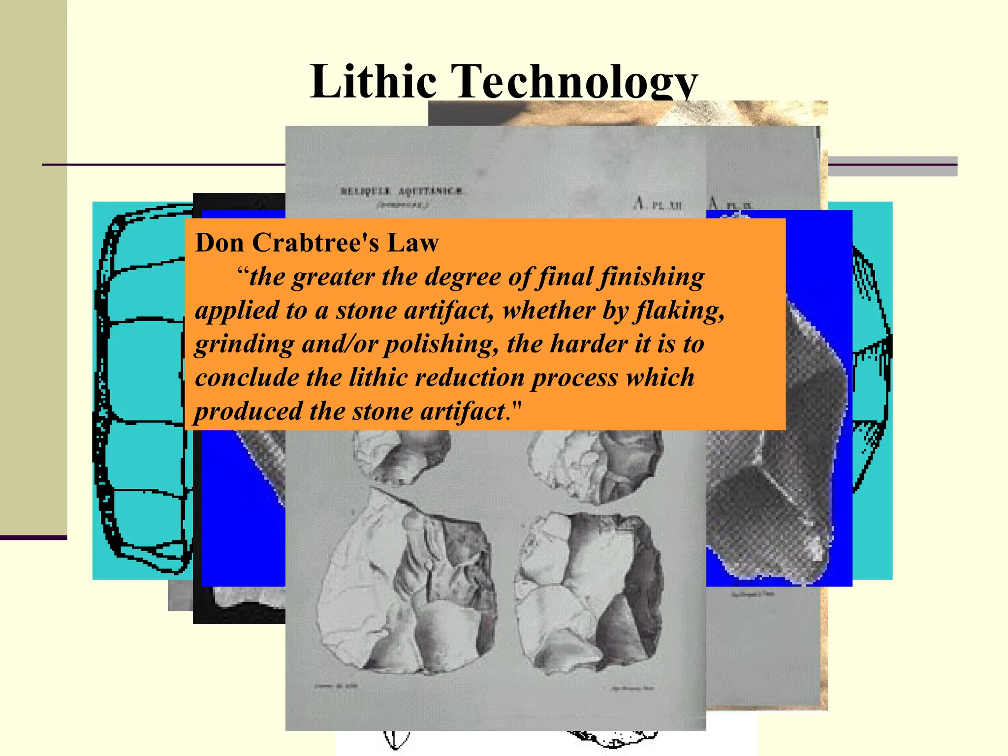 09lithics technology for archaeologists | PPT
