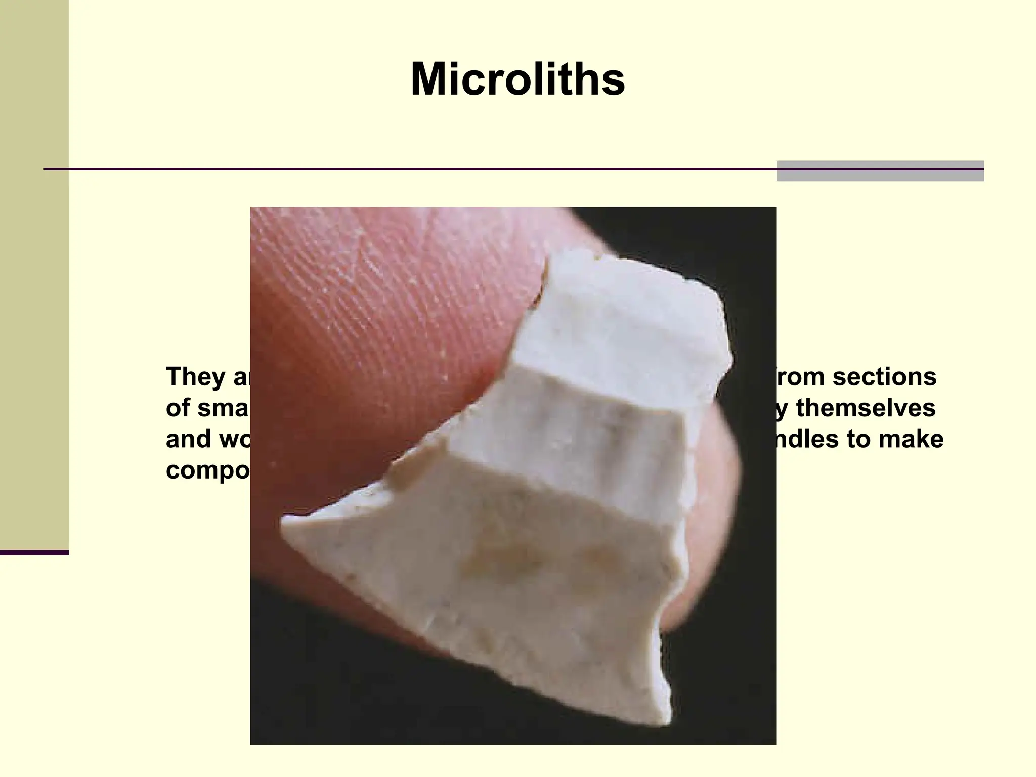 09lithics technology for archaeologists | PPT