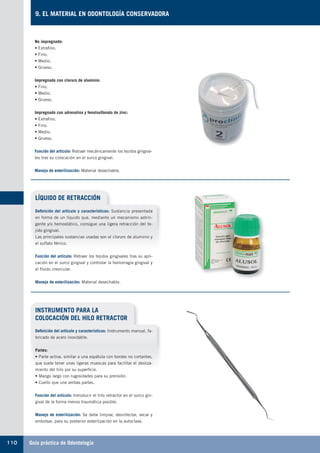 09 - El material en odontología conservadora | PDF