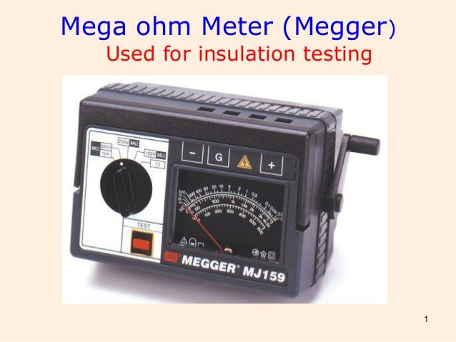 Megohmmeter