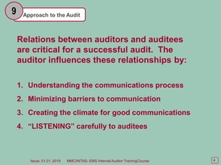 Approach to the Audit | PPTX