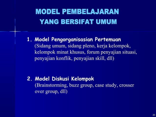 Model-Model Pembelajaran | PPT