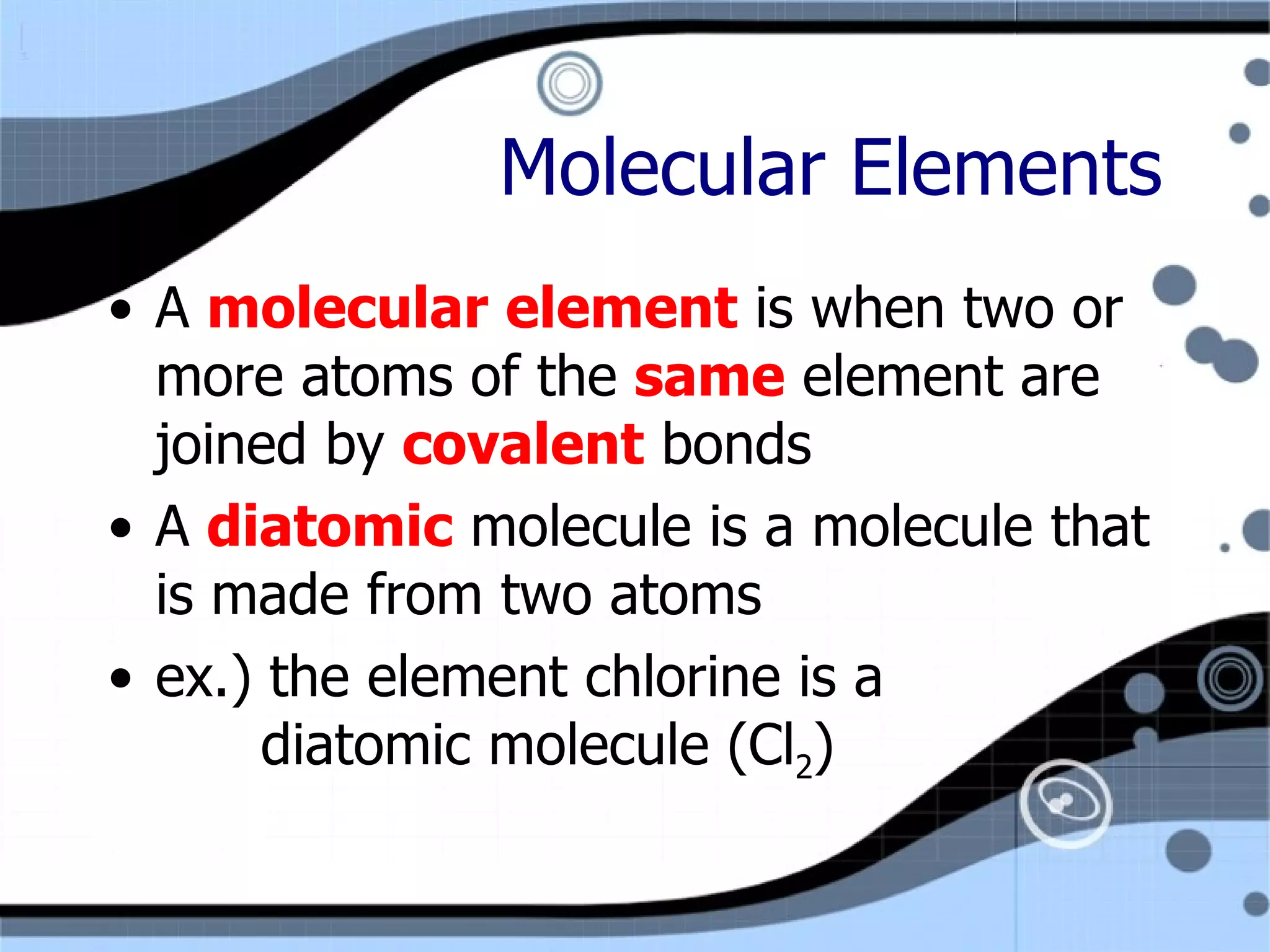 Molecular Compounds | PPT