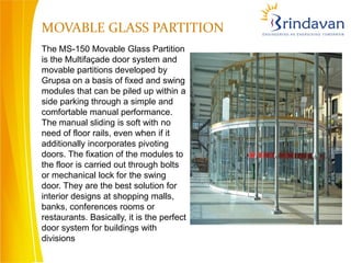 Movable Glass Partitions | PPT