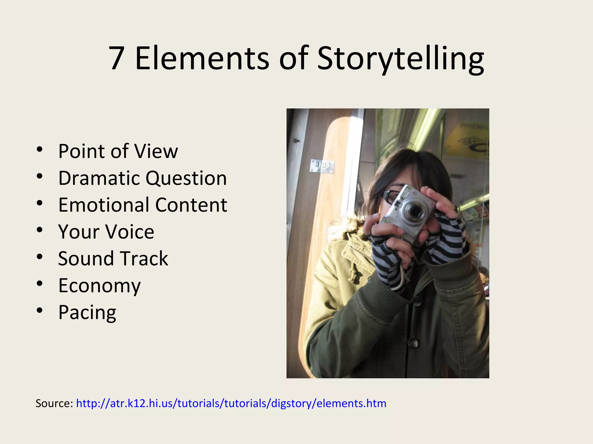 Planning a Digital Storytelling Project