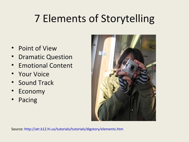 Planning a Digital Storytelling Project