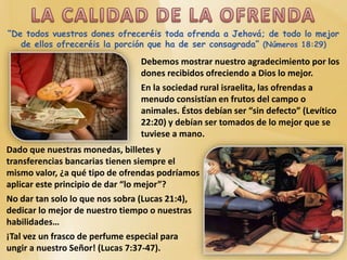 09 ofrendas de gratitud | PPTX