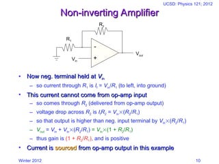 Basic description of an op-amps, sum , sub ppt | PPT
