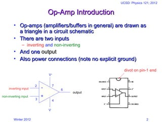 Basic description of an op-amps, sum , sub ppt | PPT
