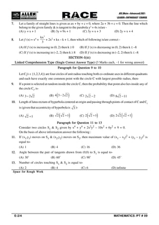 09 p.t (straight line + circle) solution | PDF