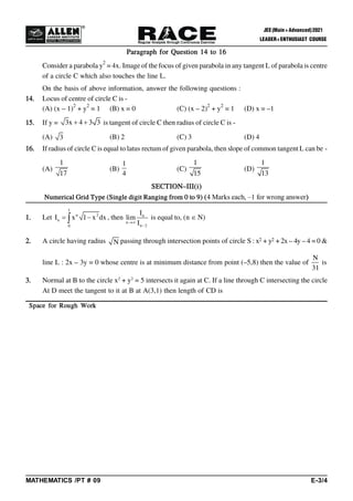 09 p.t (straight line + circle) solution | PDF