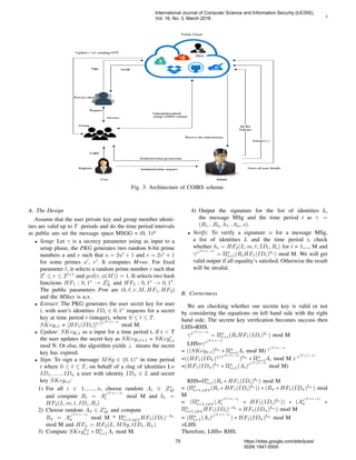 COIRS: Cost Optimized Identity based Ring Signature with Forward Secrecy in Cloud Computing ...