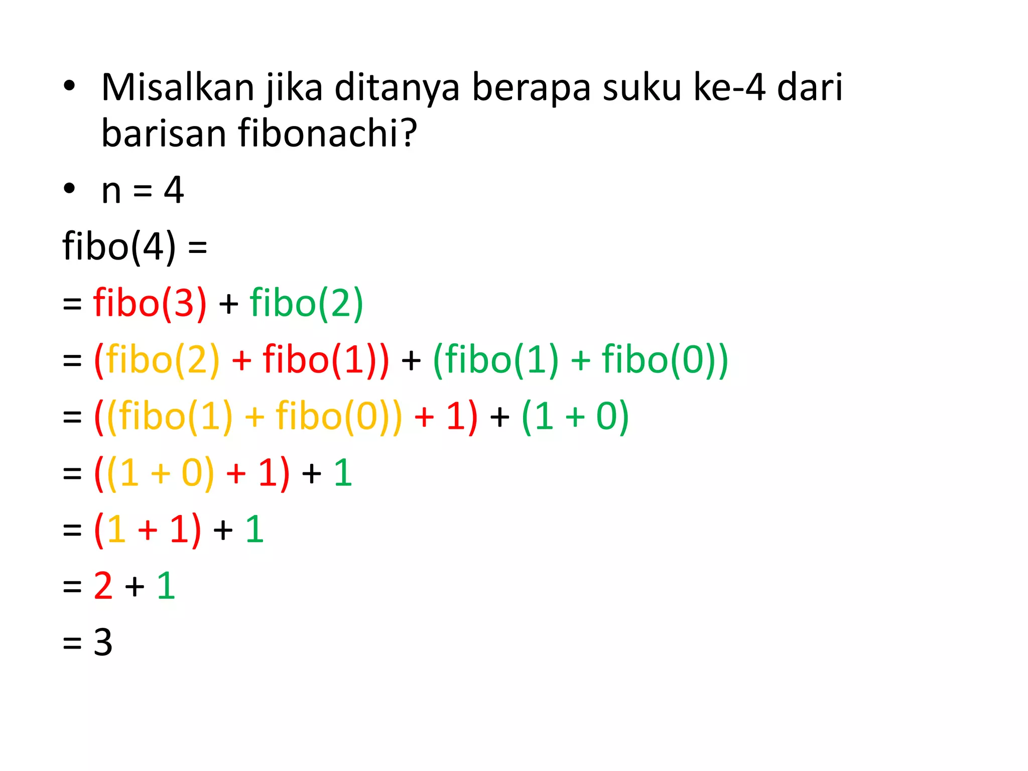 09 pd fungsi rekursif | PPTX