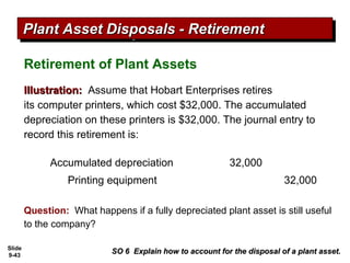 Plant Assets Examples