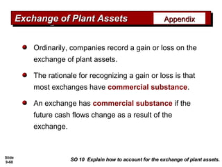 Plant Assets Examples
