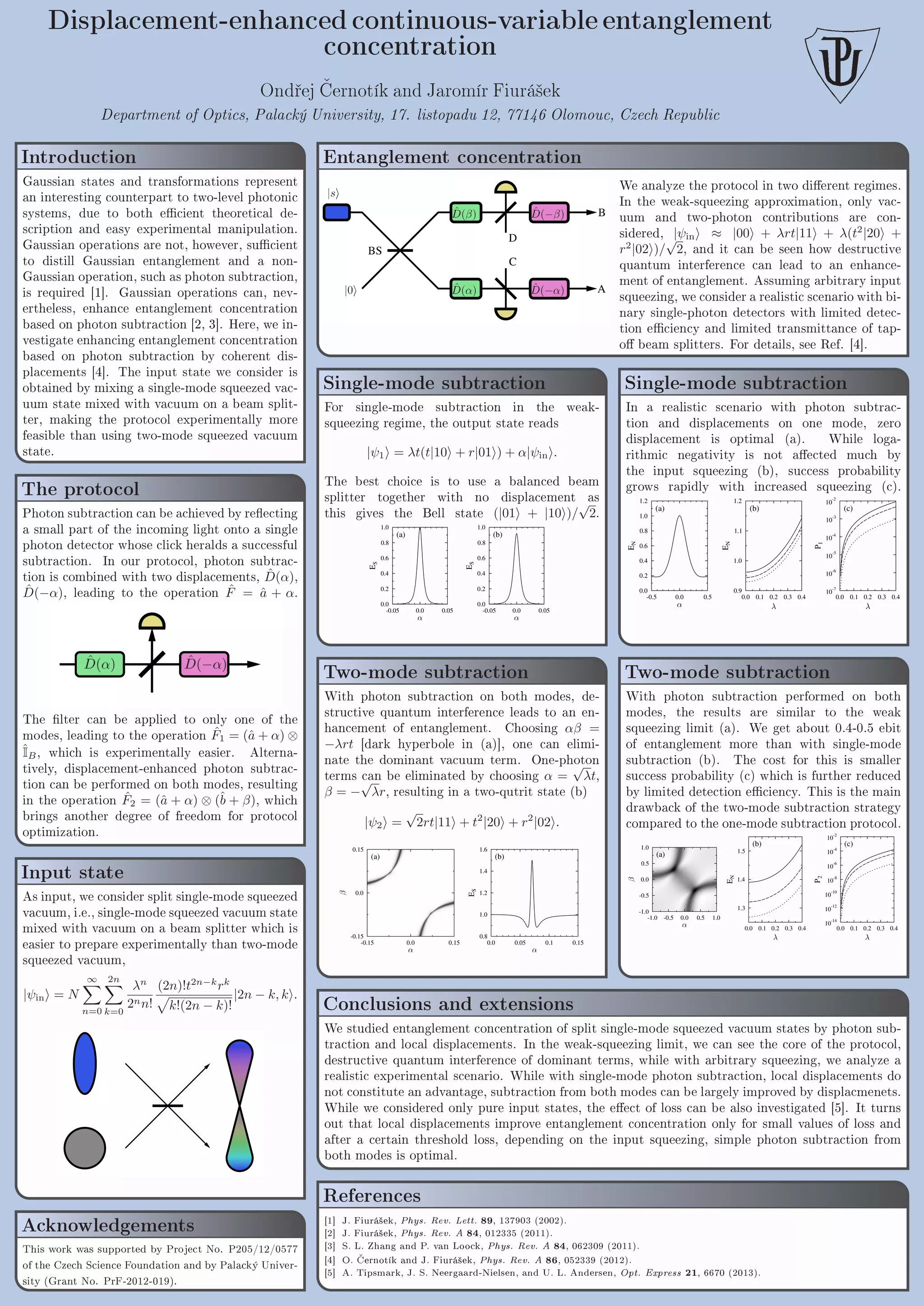 Displacement-enhanced continuous-variable entanglement concentration | PDF