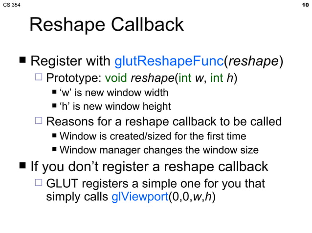 CS 354 Project 1 Discussion | PPT