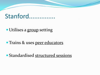 The Flinders Model of chronic condition self-management | PPTX