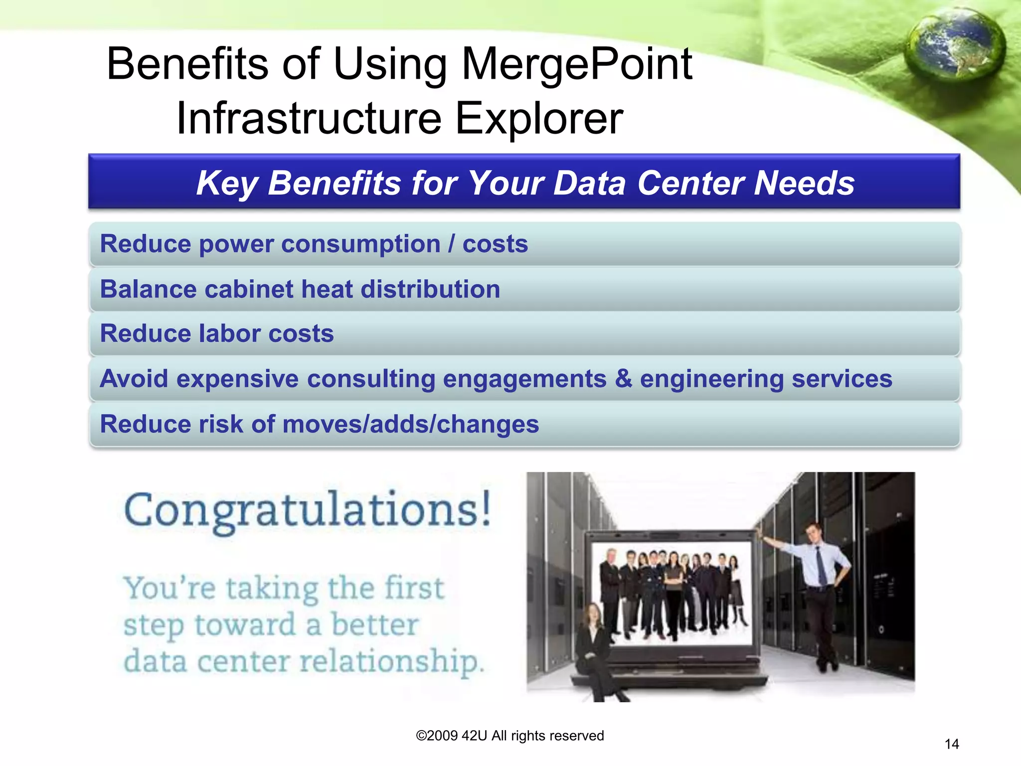 Data Center Optimization with Avocent MergePoint Infrastructure ...