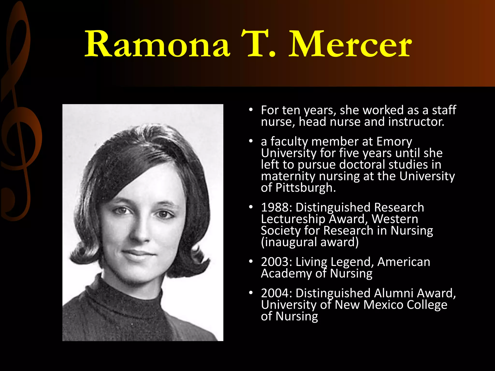 Ramona Mercer’s Maternal Role Attainment Theory | PPTX