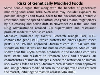 09 risks of genetically gm food labelling | PDF