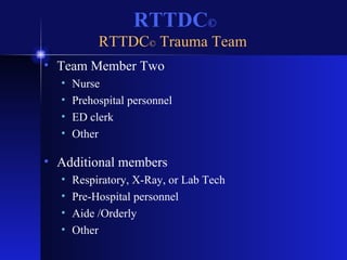 09 rural trauma team development course | PPT