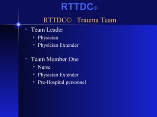 09 rural trauma team development course | PPT