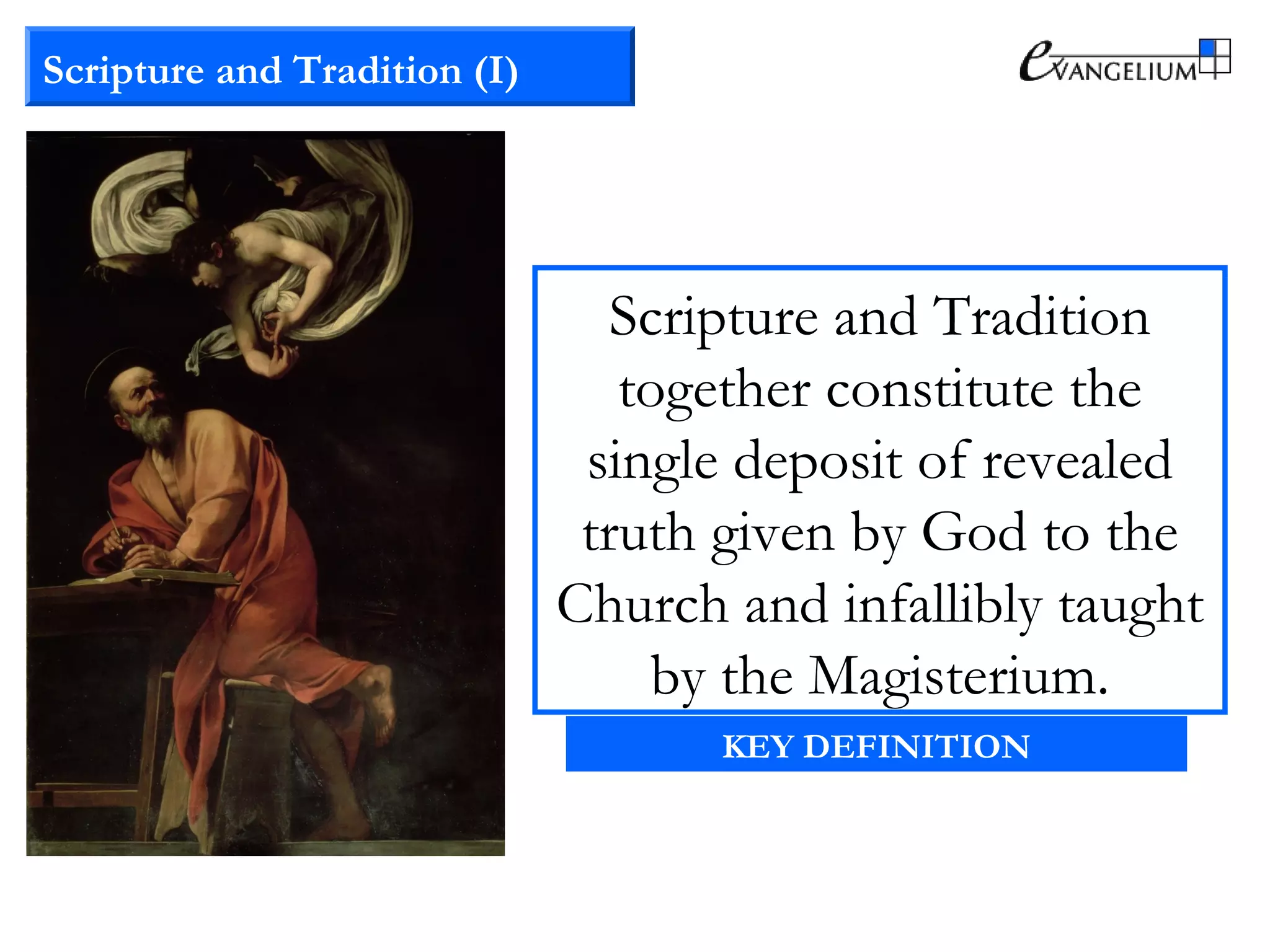 scripture and tradition | PPT