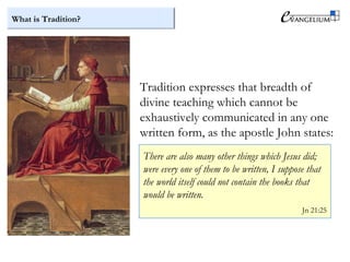 scripture and tradition | PPT