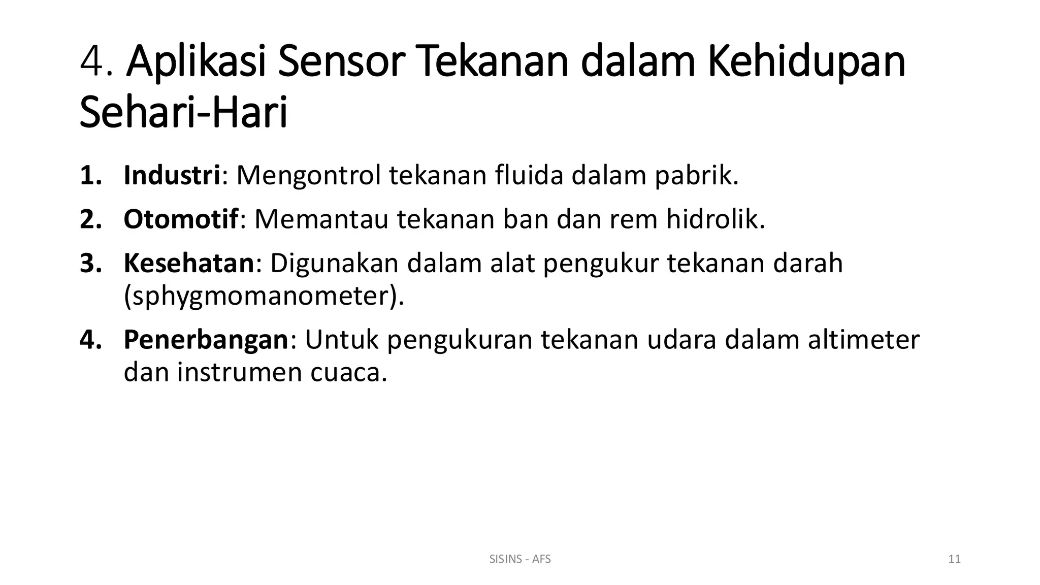 pembelajaran_sensor tekanan_sistem instrumentasi | PDF