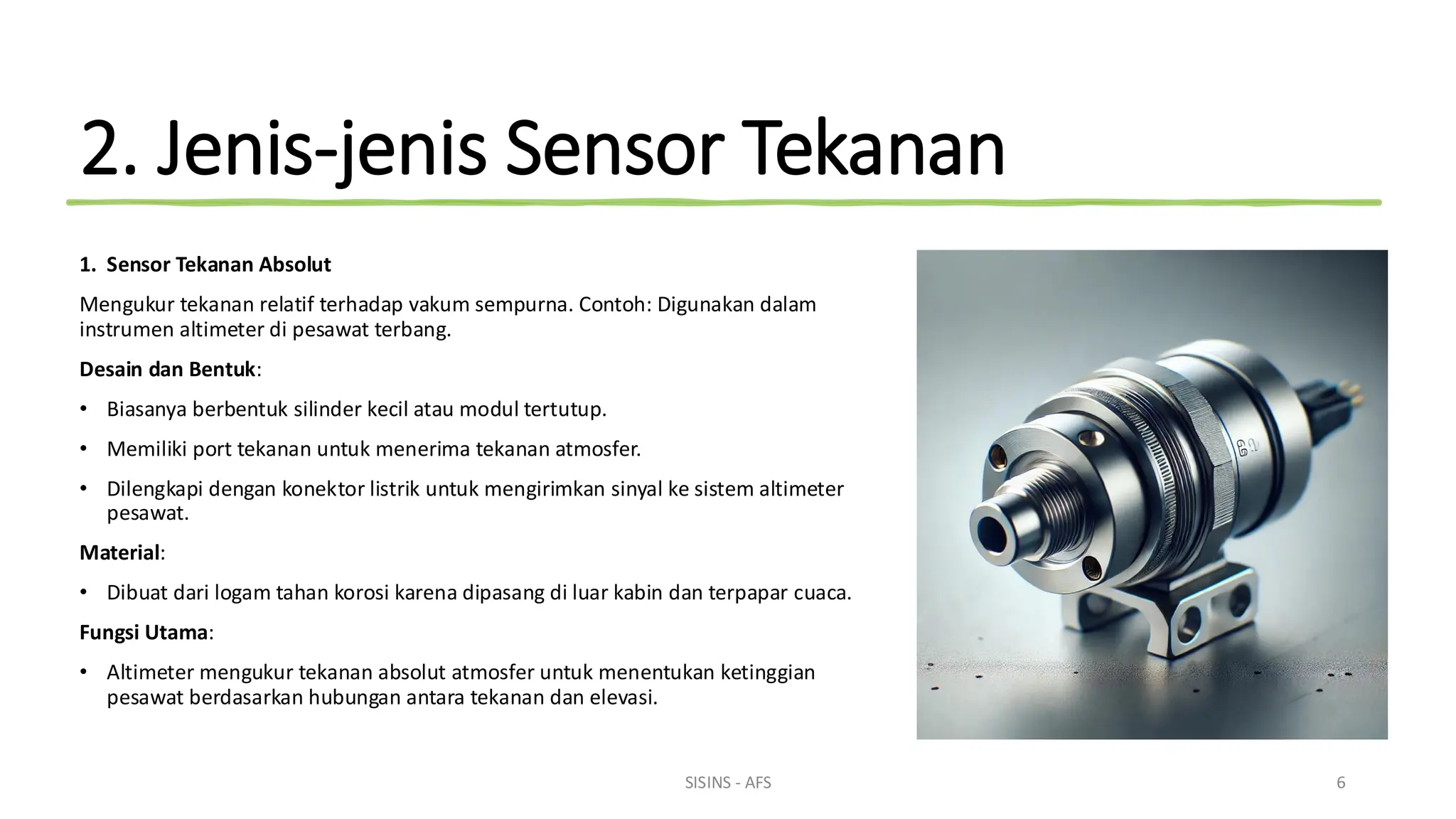 pembelajaran_sensor tekanan_sistem instrumentasi | PDF