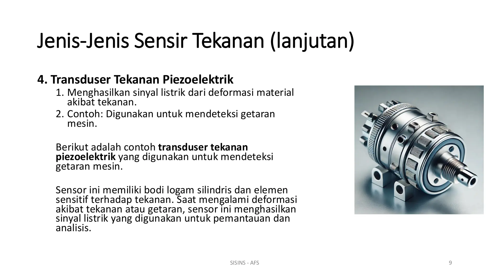 pembelajaran_sensor tekanan_sistem instrumentasi | PDF