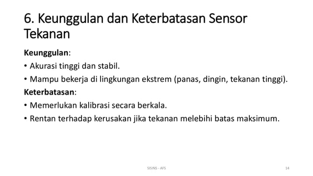 pembelajaran_sensor tekanan_sistem instrumentasi | PDF