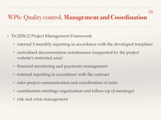 Current Progress and Future Work | PPT