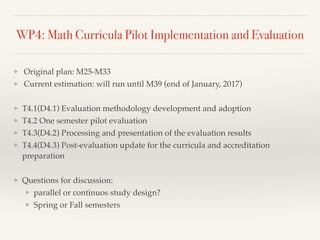 Current Progress and Future Work | PPT