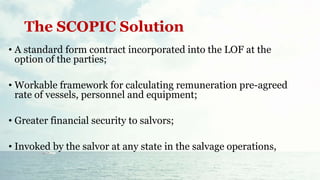 Salvage Contracts, LOF & Awards | PPTX