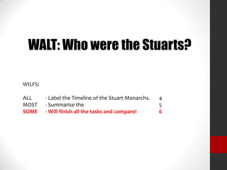 809 - Stuarts Introduction | PPT