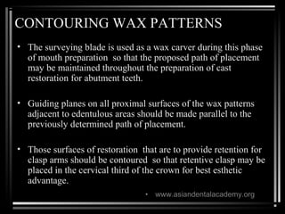 surveyors in Removable partial Dentures/RPD | PPT