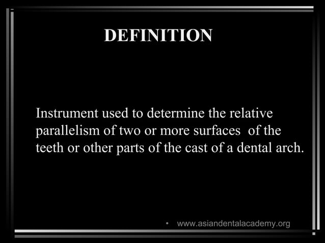 surveyors in Removable partial Dentures/RPD | PPT | Dental Health ...