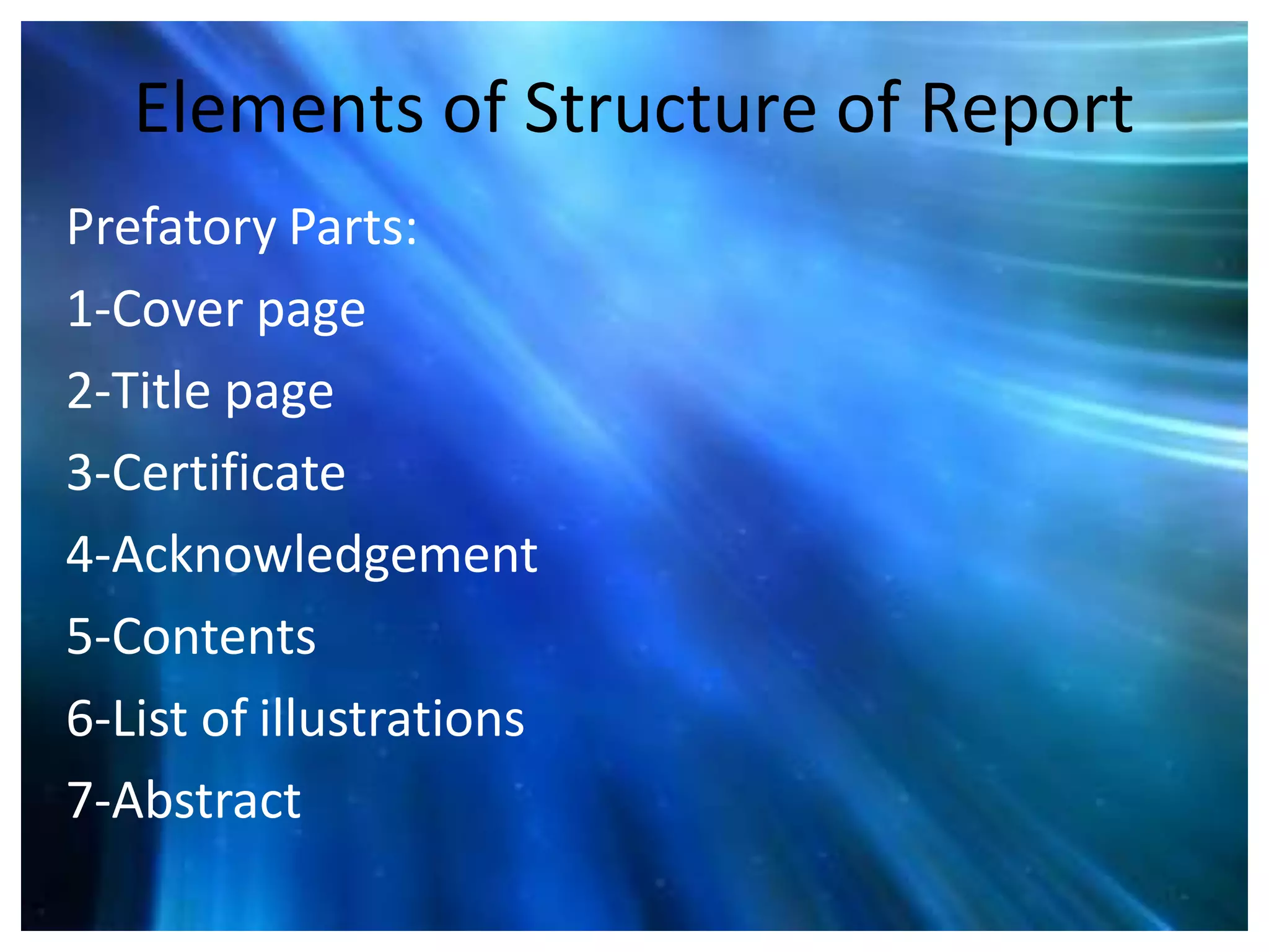 technical report ppt | PPTX