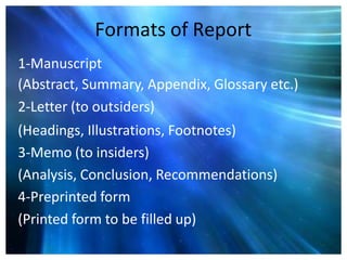 technical report ppt | PPTX
