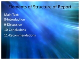 technical report ppt | PPTX