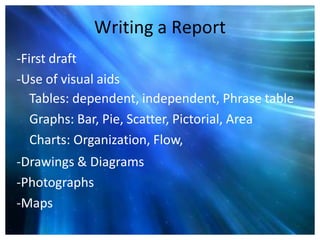 technical report ppt | PPTX