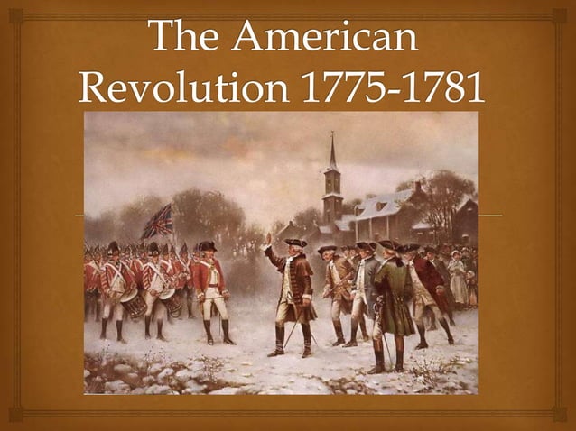 the american revolution 1775 1781 powerpoint for all lessons! | PPT ...