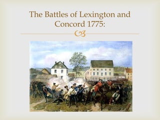 the american revolution 1775 1781 powerpoint for all lessons! | PPT