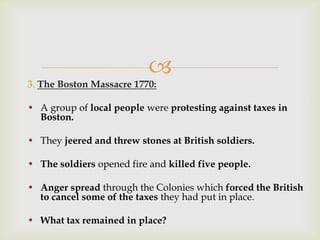 the american revolution 1775 1781 powerpoint for all lessons! | PPT