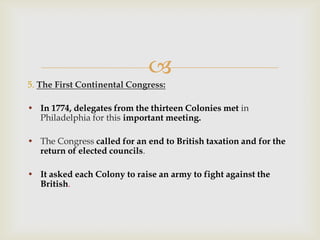 the american revolution 1775 1781 powerpoint for all lessons! | PPT