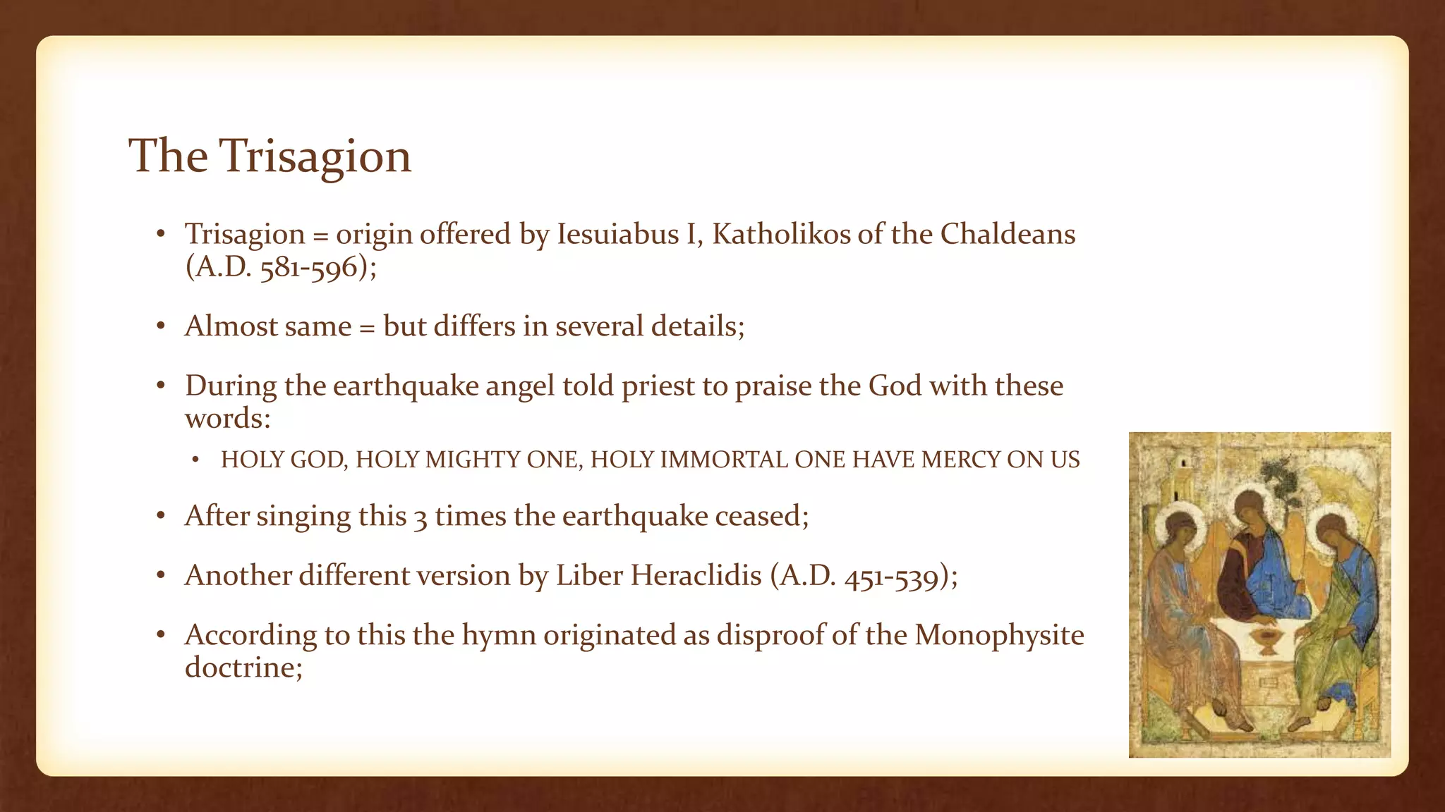 09 the trisagion | PPT