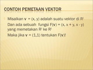 transformasi linier | PPT