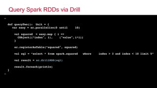 Adding Complex Data to Spark Stack by Tug Grall | PDF